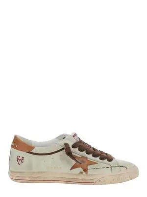 GOLDEN GOOSE Super Star Nabuk Sneakers - Multicolor