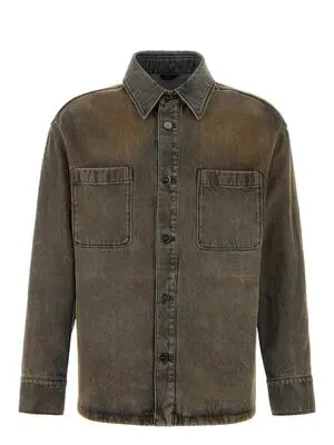 Fendi Denim Jacket - Brown