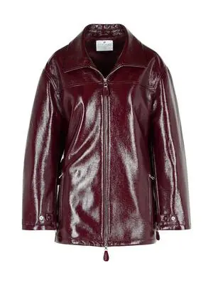 COURREGES Vinyl Cotton Blend Jacket - Multicolor