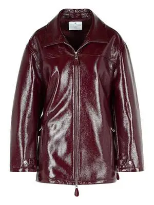 COURREGES Vinyl Cotton Blend Jacket - Multicolor