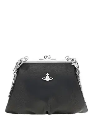 VIVIENNE WESTWOOD Granny Frame Handbag - Black