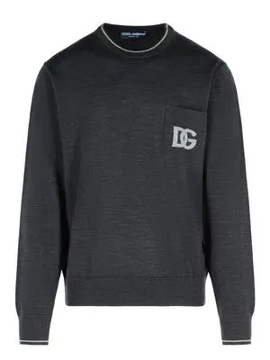 Dolce & Gabbana Virgin Wool Sweater - Gray