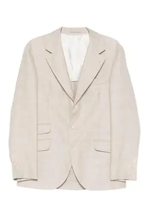Brunello Cucinelli Single-breasted Jacket - Multicolor