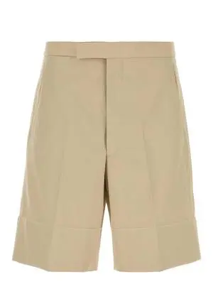 Prada Cotton Bermuda Shorts - Brown