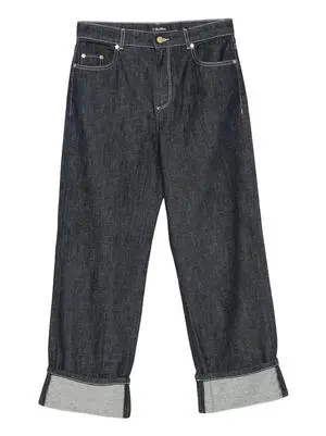 Max Mara Denim Straight-leg Jeans - Blue