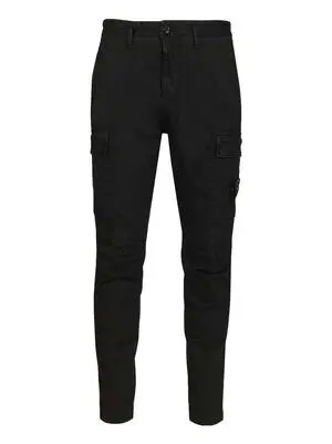 Stone Island Cargo Trousers - Black