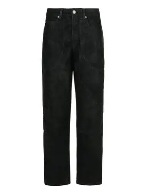 Isabel Marant Étoile Kelvina Faux Leather Pants - Black