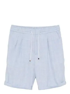 Brunello Cucinelli BRUNELLO CUCINELLI Linen Blend Shorts Multicolor
