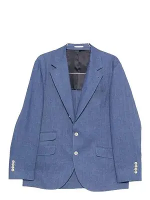 Brunello Cucinelli Linen Single-breasted Suit - Multicolor