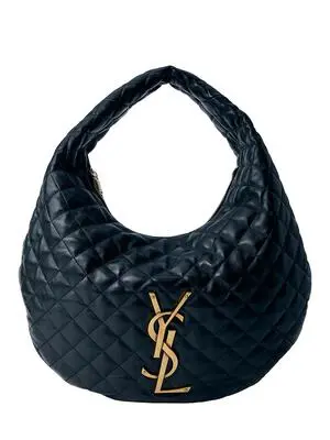 Saint Laurent Icare Hobo Shoulder Bag - Black