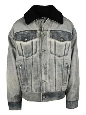 Balmain Denim Jacket - Blue