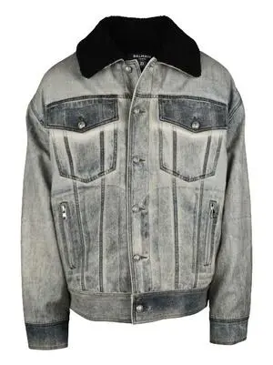 Balmain Denim Jacket - Blue