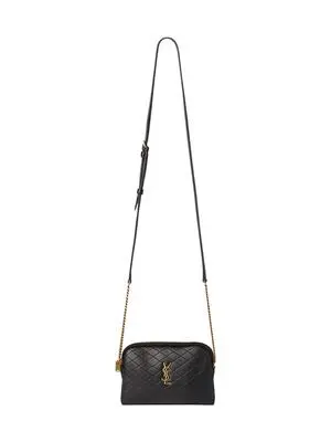 Saint Laurent Gaby Zipped Pouch - Black