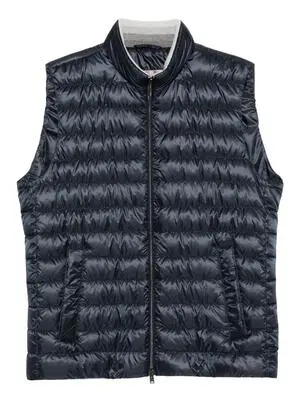 Herno Nylon Down Vest - Multicolor