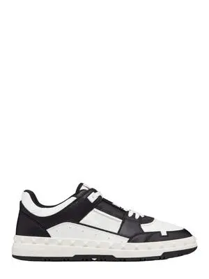 Valentino Garavani VALENTINO GARAVANI Freedots Leather Sneakers Multicolor
