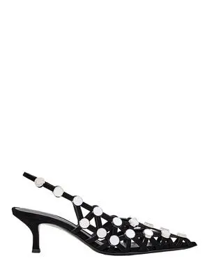 Attico THE ATTICO Grid Slingback 50mm Multicolor