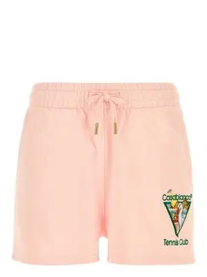 Casablanca Cotton Shorts - Pink