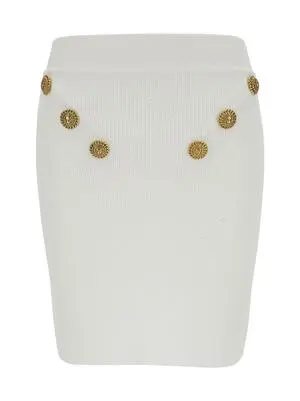 Balmain Mini Pencil Skirt - Multicolor