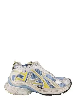 Balenciaga Low-top Runner Mesh Sneakers - Multicolor