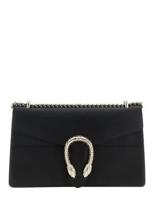 Gucci Dionysus' Medium Shoulder Bag - Black