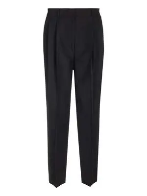 TOTEME High-waisted Tailored Trousers - Black