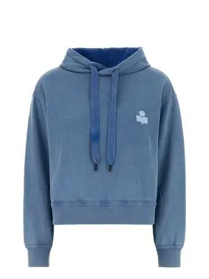 Isabel Marant Étoile Cotton Blend Salmy Sweatshirt - Blue