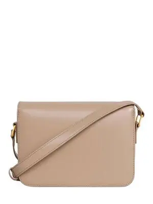 Celine Teen Triomphe Leather Crossbody Bag - Multicolor