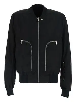 Rick Owens Cotton Zip-up Bomber Jacket - Multicolor