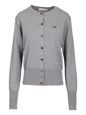 VIVIENNE WESTWOOD Bea Cardigan Gray