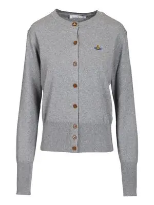 VIVIENNE WESTWOOD Bea Cardigan - Gray