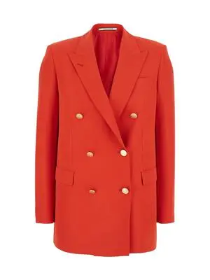 Tagliatore Double-breasted Tech Fabric Jacket - Multicolor