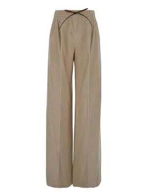 Max Mara LERICI CORDUROY PALAZZO PANTS Multicolor