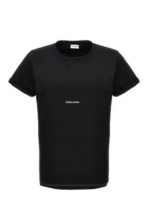 Saint Laurent Rive Gauche' T-shirt - Black