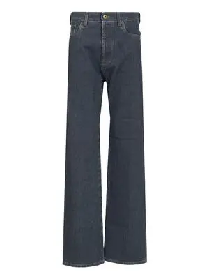 Miu Miu Straight-leg Denim Trousers - Blue