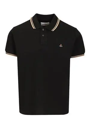 VIVIENNE WESTWOOD Orb Polo - Black
