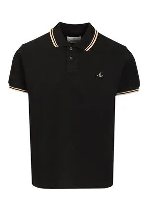VIVIENNE WESTWOOD Orb Polo - Black