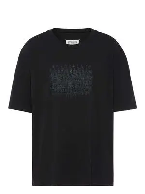 MAISON MARGIELA Printed T-shirt - Black