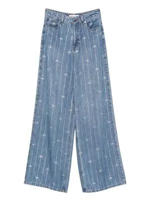 SELF-PORTRAIT Denim Jeans - Blue