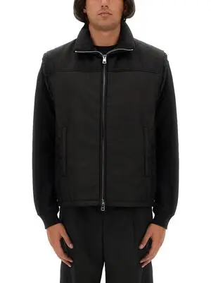 Gucci Nylon Gg Vest - Black