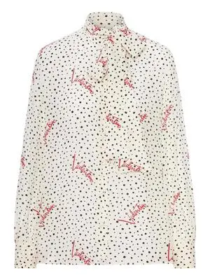 Valentino Garavani Crepe De Chine Printed Shirt - Multicolor