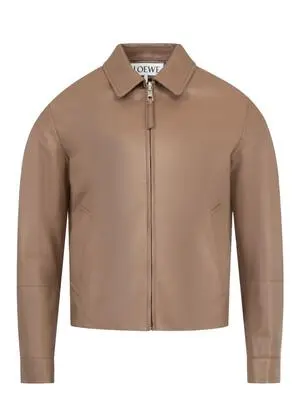 Loewe Leather Zipped Jacket - Multicolor