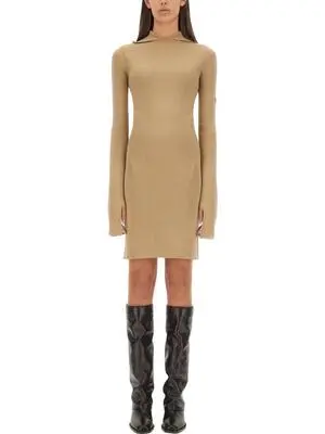 Fendi Wool And Silk Dress - Multicolor