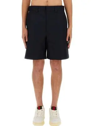 Gucci Web Ribbon Shorts - Blue