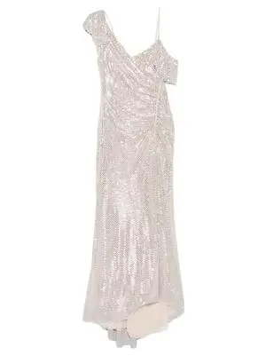 SELF-PORTRAIT Dresses Evening Dresses - Silver