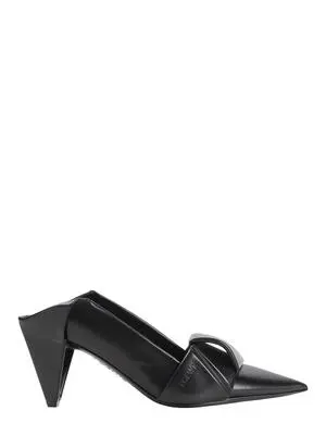 Loewe Origami Flap Back Pumps - Black