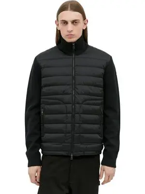 Moncler Padded Zip-up Cardigan - Black