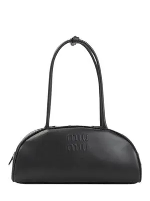 Miu Miu Leather Shoulder Bag - Black