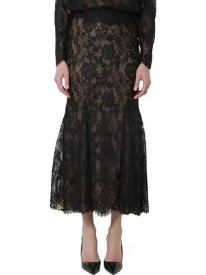 SELF-PORTRAIT SELF-PORTRAIT Floral Lace Skirt