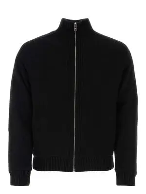 Prada Wool Blend Cardigan - Black