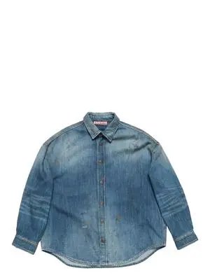 Acne Studios Denim Cotton Shirt - Multicolor